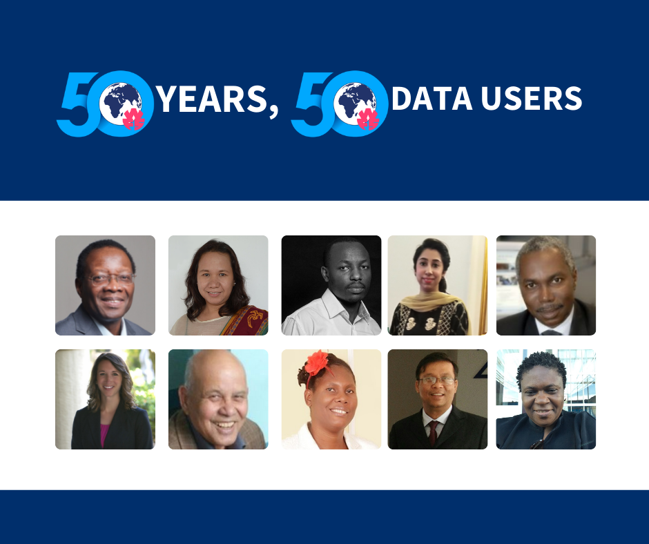 50 Years, 50 Data Users: Celebrating 50 Years of Data Changing Lives ...