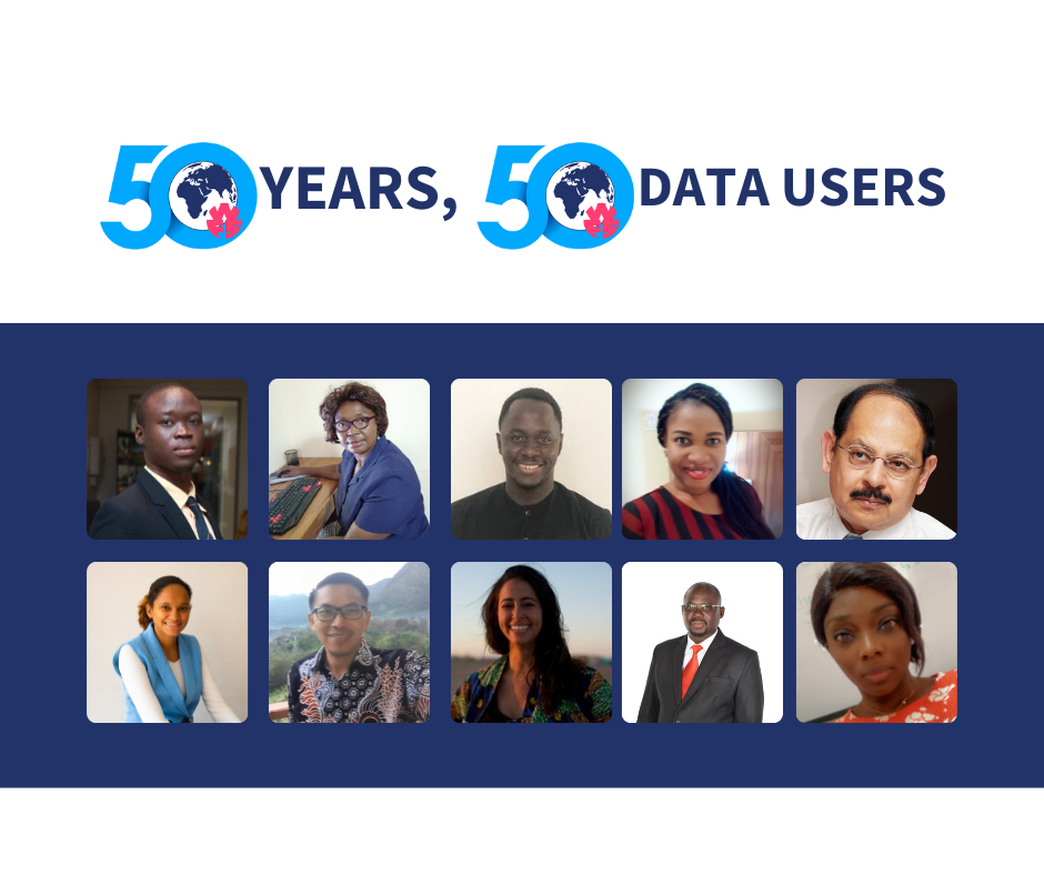 50 Years, 50 Data Users: Fighting Diseases, Reporting on Progress ...