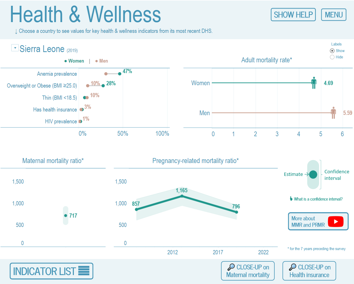 Gender Dashboard: Explore DHS Gender-related Data Across a Wide Range ...